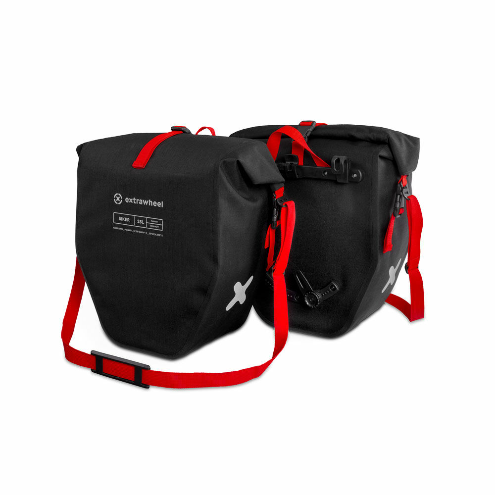 Bike Bags Biker PRO Premium Black 50L - The Best Choice!